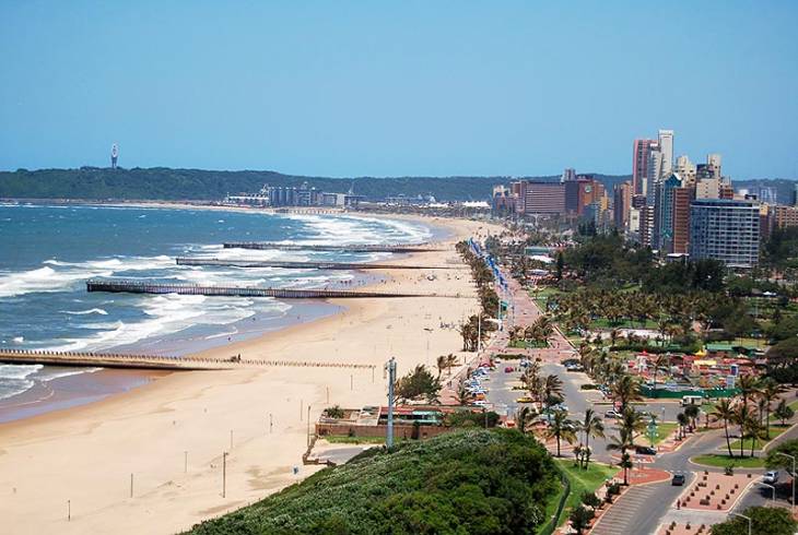 Durban's Golden Mile Information | WhereToStay.co.za